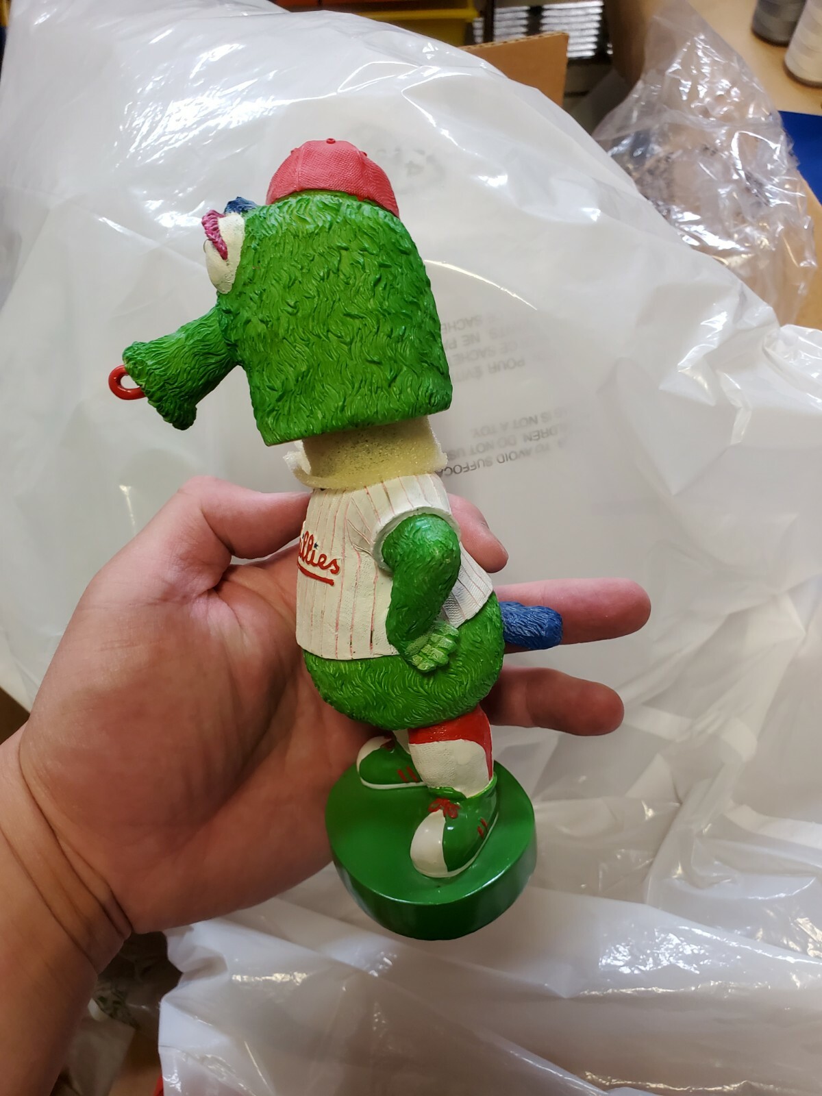 *RARE* PHILADELPHIA PHILLIES PHANATIC BOBBLEHEAD BOBBLE DOBBLE MASCOT ...