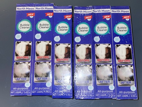 North Moon Bubble Cleaner Spray, Bubble Cleaner, All-Purpose Bubble 6pk ...