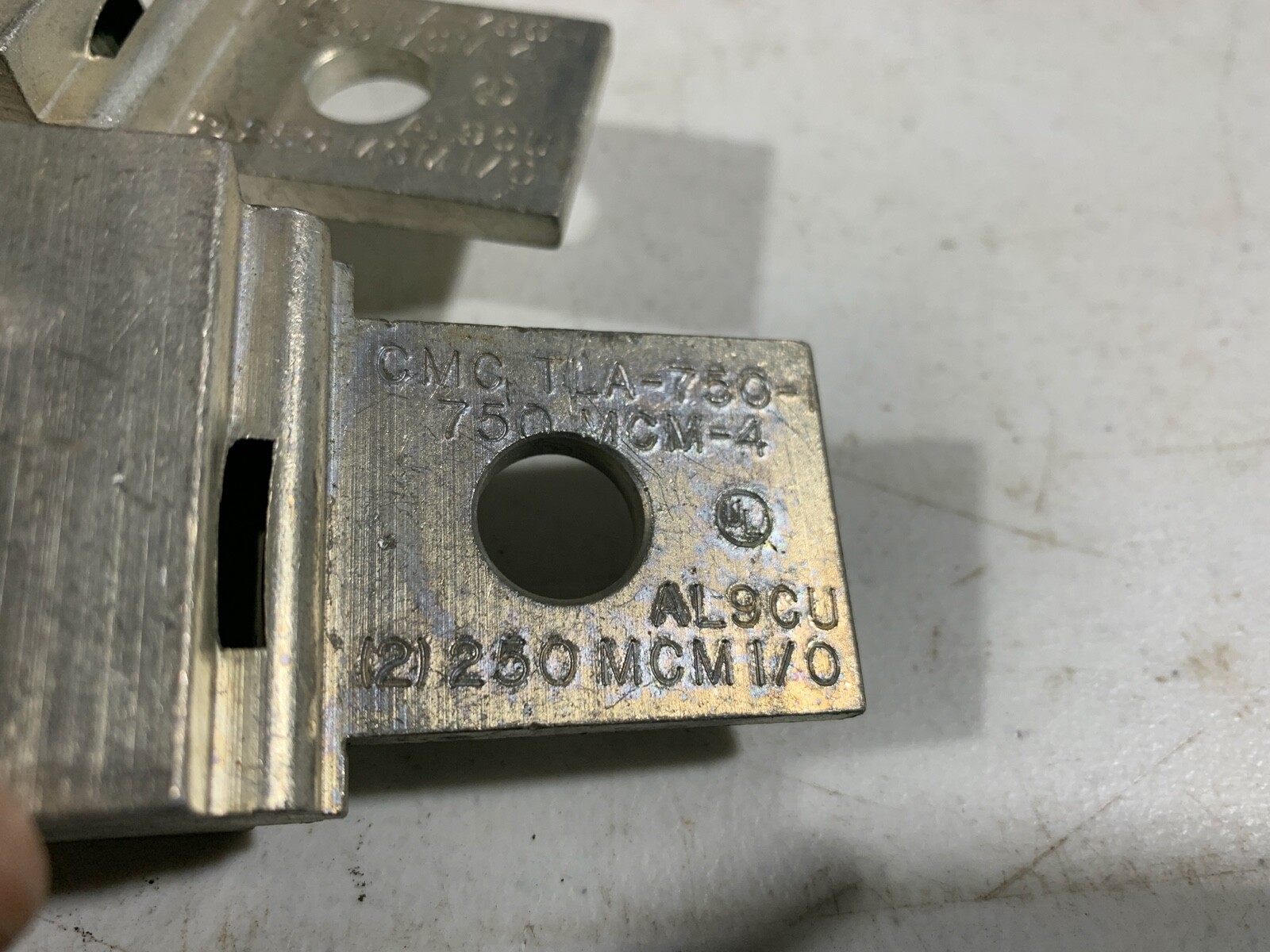 4x CMC TLA-750-1 Mechanical Lug Connectors 750 MCM-4 (2) MCM 1/0 NOS ...