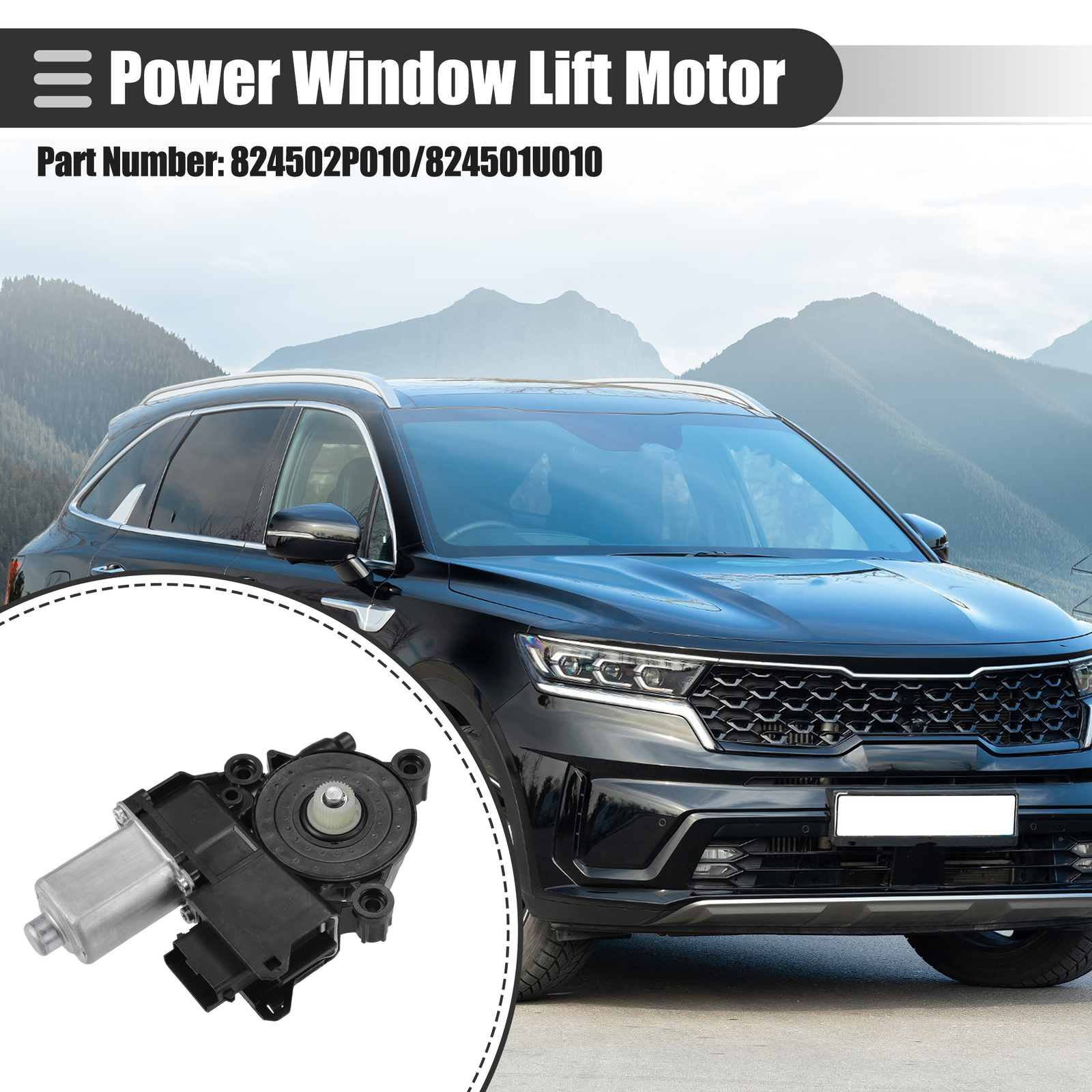 Front Left Power Window Lift Motor for Kia Sorento 2011-2015 No ...