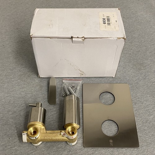 Single Lever Shower Valve 3-Way Diverter Trimble Brushed Nickel FH-9903 ...