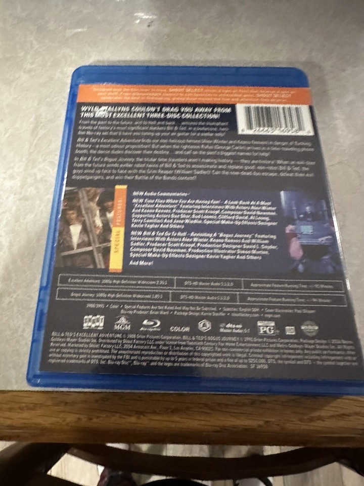 Bill & Ted's Most Excellent Collection (Shout Select) (Blu-ray ...