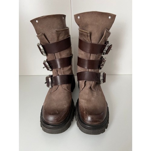 AS98 Hamish chunky platform boots in "rock." Size 39. | eBay