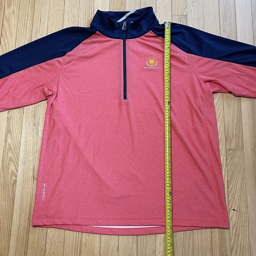 Zero Restriction Embroidered Presidents Cup Quarter Zip Golf Pullover ...