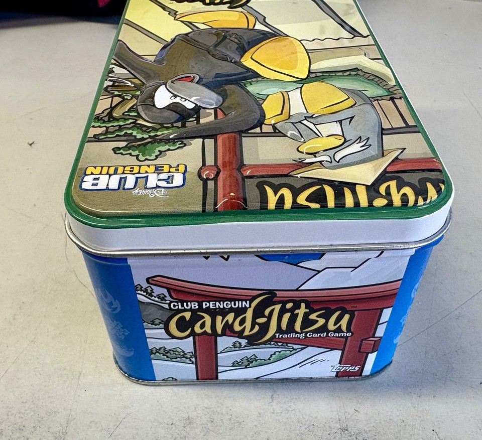 184 Disney’s Club Penguin Card-Jitsu Trading Cards w/ Tin *Read ...