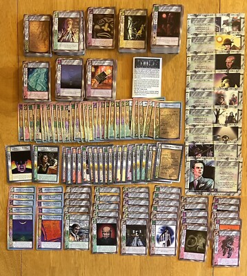 Mythos CCG 470+ cards from all 6 sets 40+rares 20+New Aeon Chaosium ...