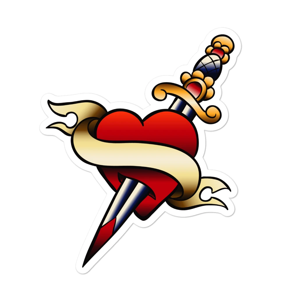 Hearts With Knives Through Them