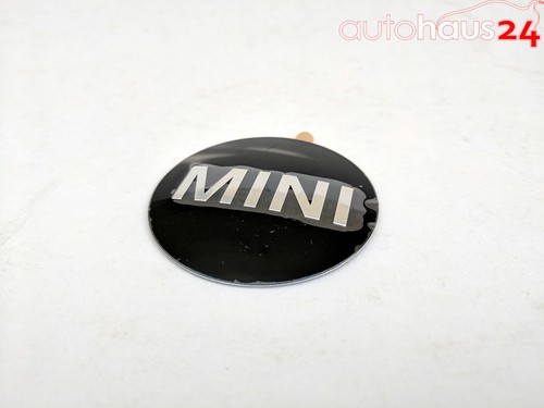 MINI COOPER WHEEL CAP CENTER EMBLEM COOPER MINI STICKER SINGLE GENUINE ...