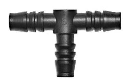 Condensate T Connector 8mm Black Plastic Water Drainage Pipe Air ...