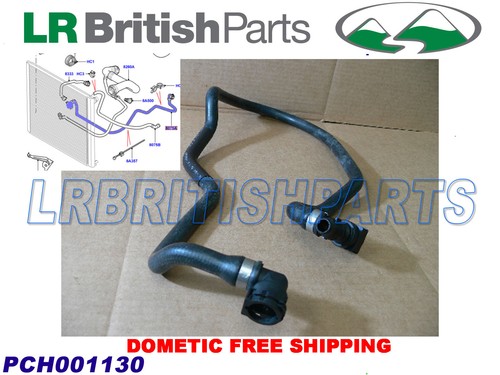 LAND ROVER EXPANSION TANK HOSE OVERFLOW RANGE ROVER 03-05 NEW PCH001130 ...