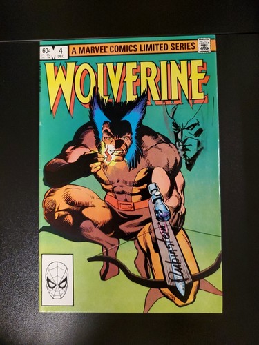 Wolverine Limited Series #4 Marvel Comics 1982 Signed & Remark By Joe ...