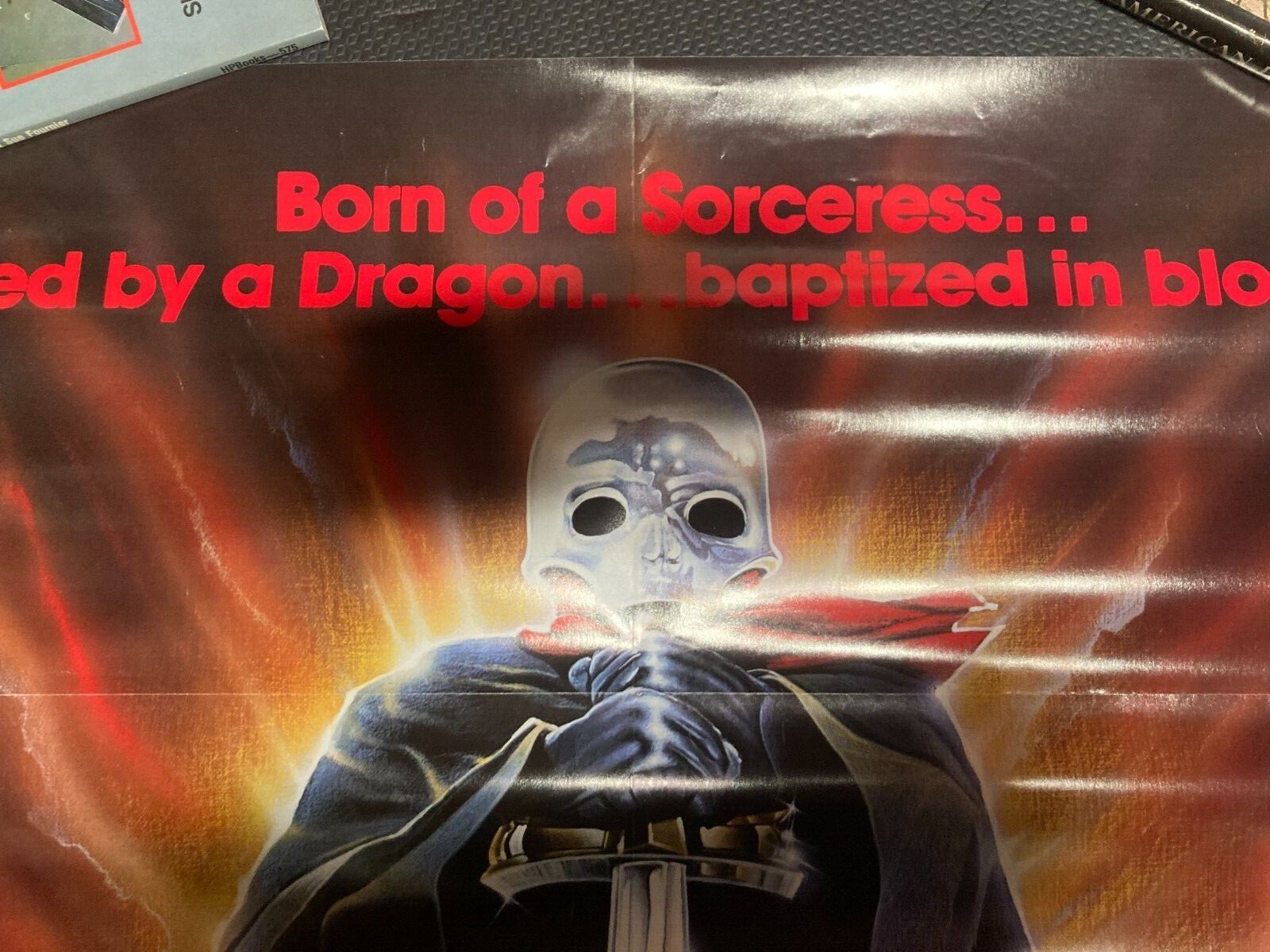 Iron Warrior Original Movie Poster 1987 Orion Michael Okeefe Rare ...