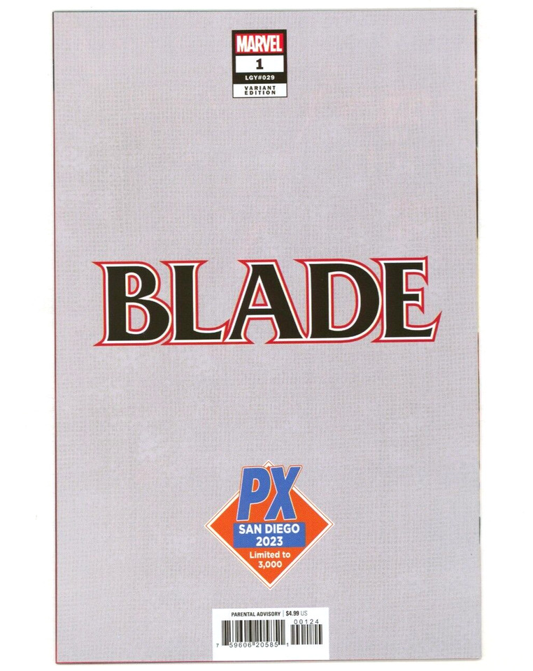 Marvel Comics BLADE #1 (2023) CASAGRANDE PX SDCC Exclusive Variant ...