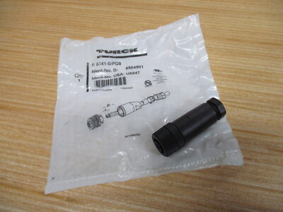 Turck B8141-0/PG9 Female Connector 6904901 | eBay