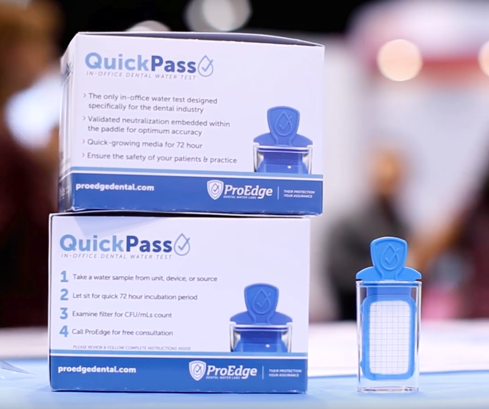 QuickPass In-Office Dental Water Test 4 Pack by ProEdge | eBay