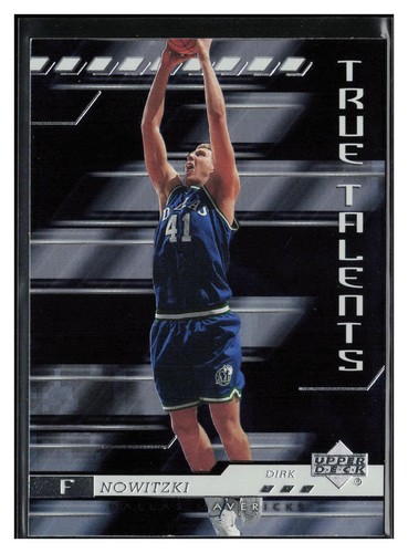 2000-01 Upper Deck #TT9 Dirk Nowitzki True Talents | eBay