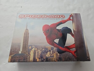 Spider-Man (DVD, 2002, 3-Disc Set, Limited Edition Collectors Giftset ...