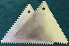 Lot of 2 *Vintage* Ateco Cake Frosting Decorating Comb # 1446 4 1/4 ...