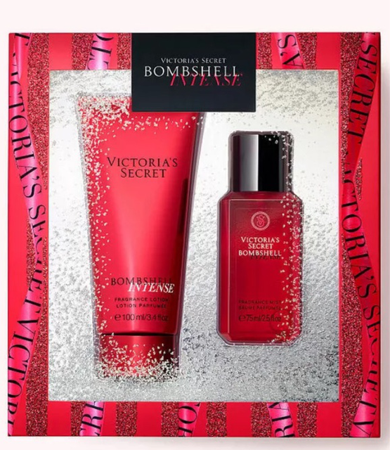 Victoria's Secret Bombshell Intense Fine Fragrance Mini Gift Set for ...