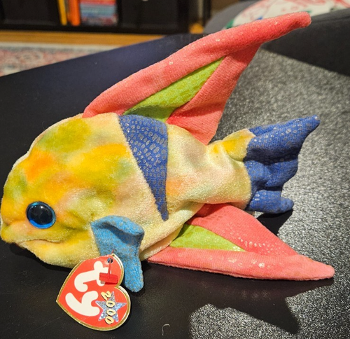 2000 TY Beanie Baby - ARUBA the Angel Fish 7" Stuffed Animal Toy | eBay