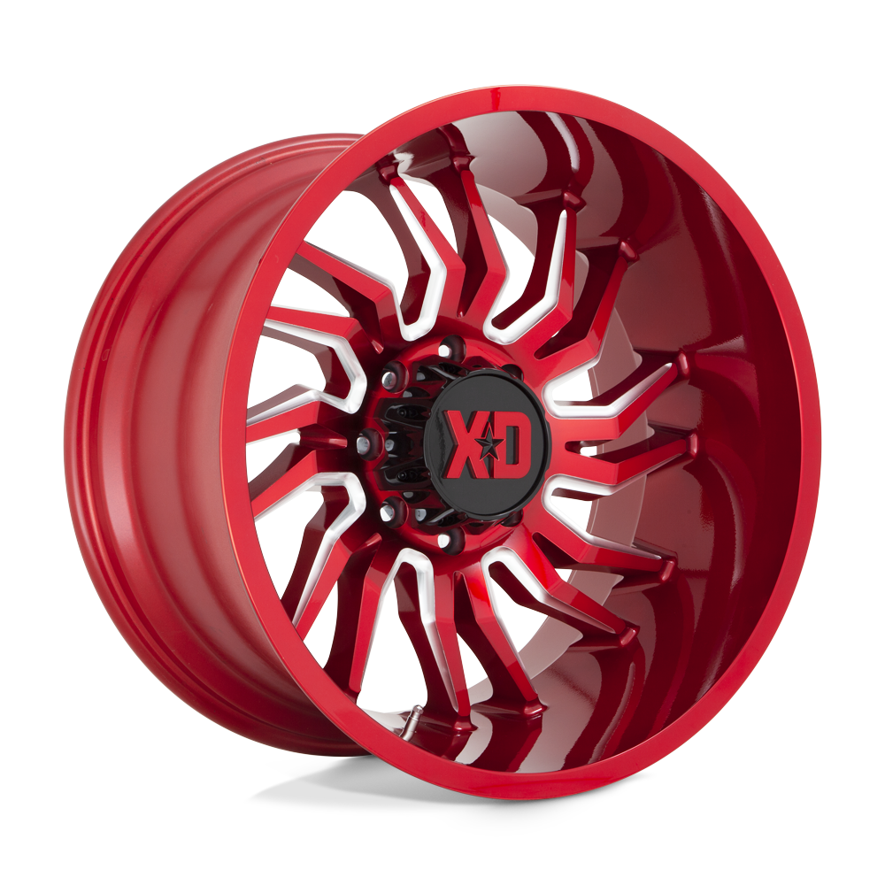 22X10 XD XD858 TENSION 8X170 -18MM CANDY RED MILLED (4) | eBay