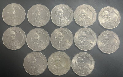 Australian 1970 Captain Cook Commemorative 50c Fifty Cent Coin 1770 ...