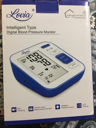 Intelligent Type Upper Arm digital blood pressure monitor | eBay