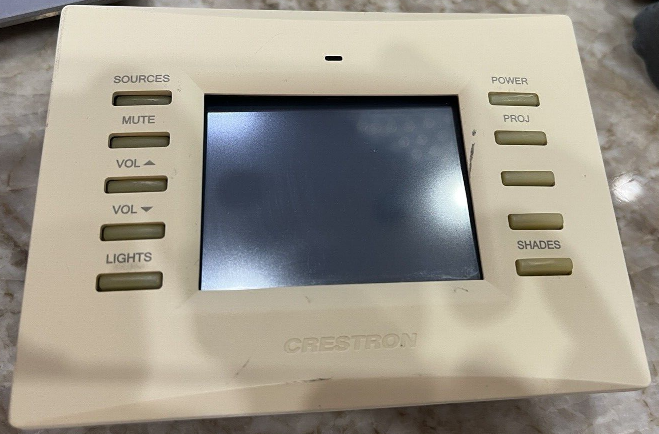 Crestron TPS-4L In Wall Touch Screen - White Face Plate, TPS4L | eBay