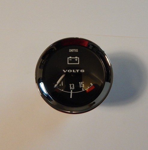 New Genuine Smiths Volt Voltage Meter Gauge MGA MGB Bugeye MG Midget 2 ...