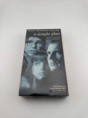 A Simple Plan VHS, 1999, Widescreen Paramount - Bill Paxton - Billy Bob ...