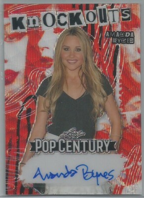 Amanda Bynes - 2023 Leaf Pop Century / Knockouts, Autograph #3/3 | eBay