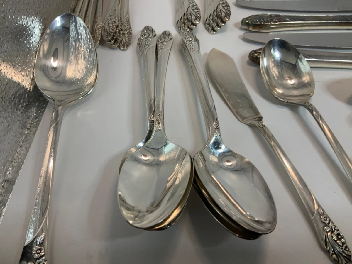 Silverware And Plate