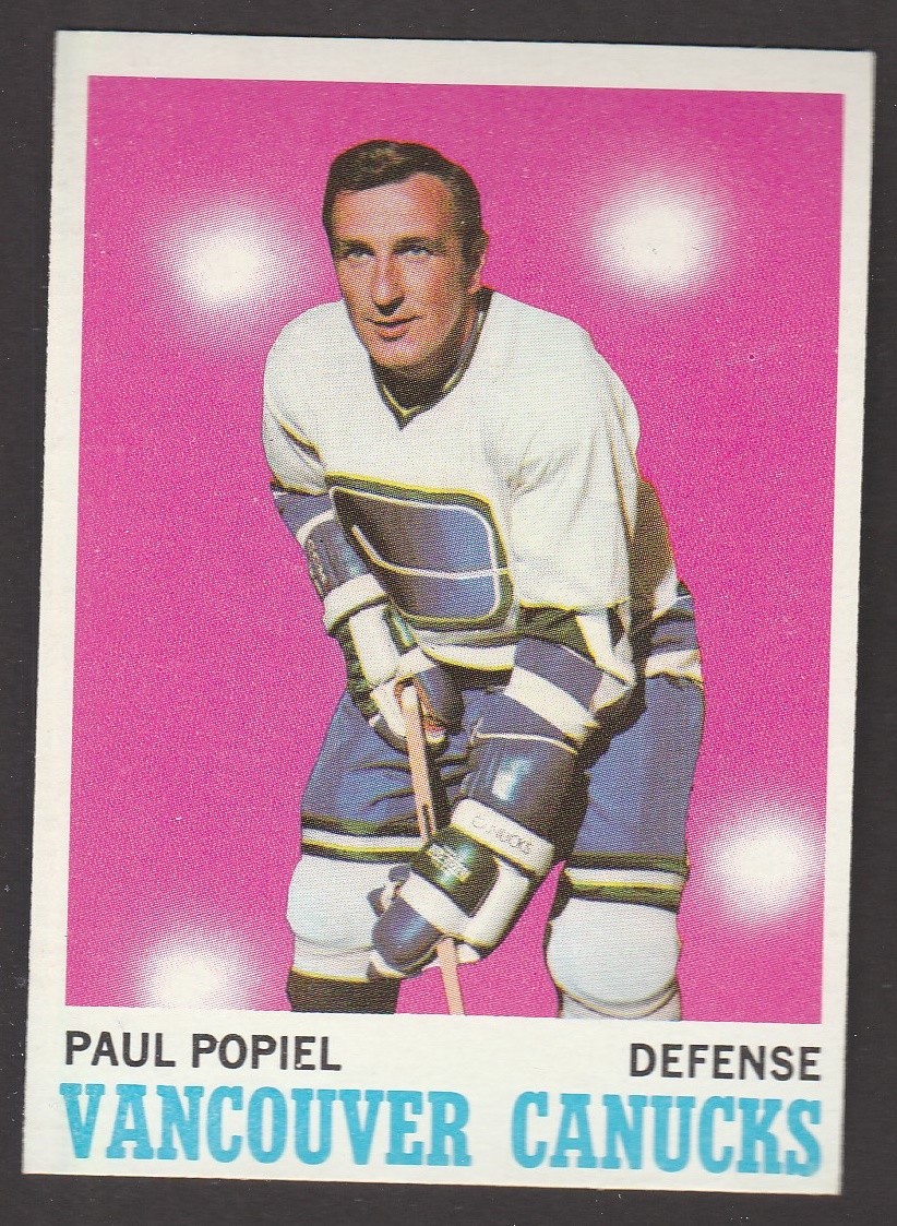 1970-71 TOPPS # 122 PAUL POPIEL INV J4707 | eBay