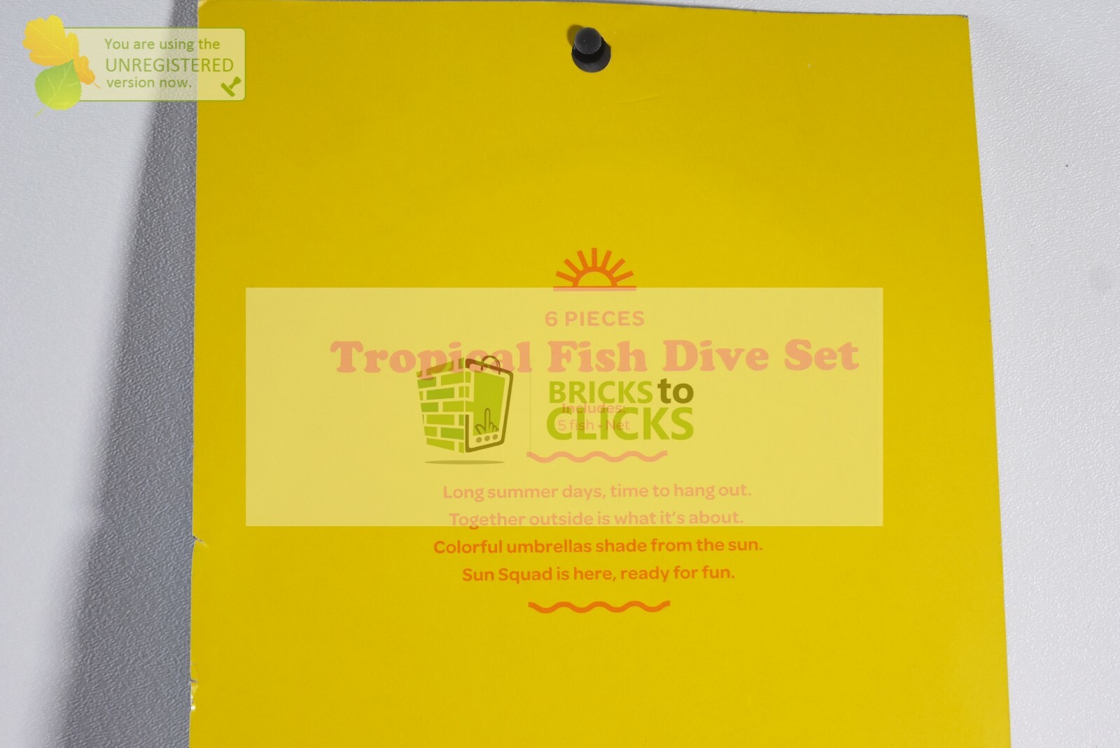 Sun Squad- Splash Bombs Tropic Fish Scrambler Dive Set Water Toy | eBay