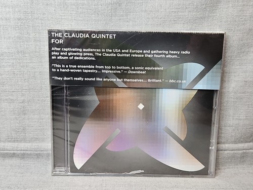 The Claudia Quintet - For (CD, 2007, Cuneiform Records) New Sealed Rune ...