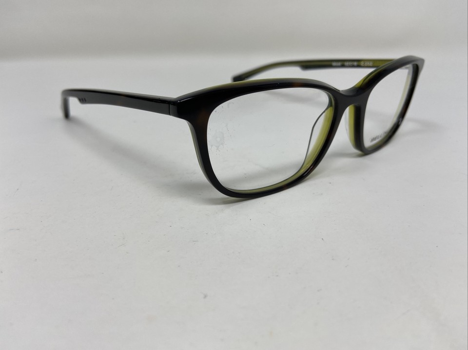 BELLINGER Eyeglasses Frames Mood 232 52-18 Tortoise/Green Full Rim J724 ...