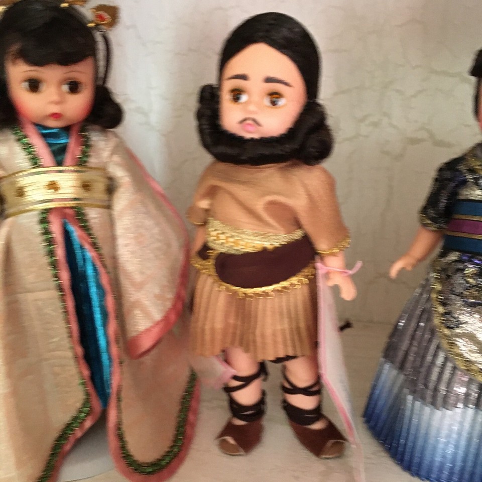 lot of 4 Bible series 8" Madame Alexander dolls Joseph, Samson, Delilah ...
