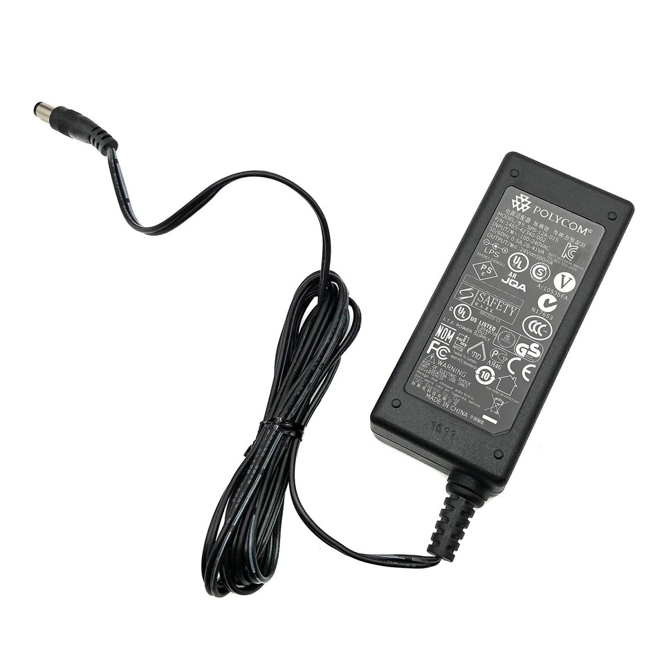 Genuine Polycom 12W AC Power Adapter SPS-12A-015 Charger 24V 0.5A | eBay