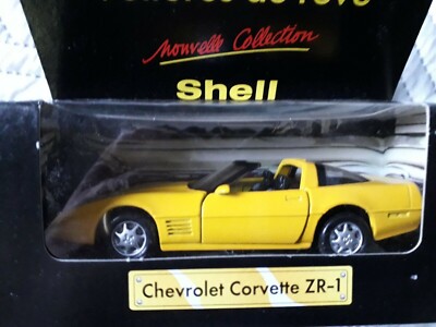 CHEVROLET CORVETTE ZR-1 VOITURES DE REVE SHELL 1/38 | eBay