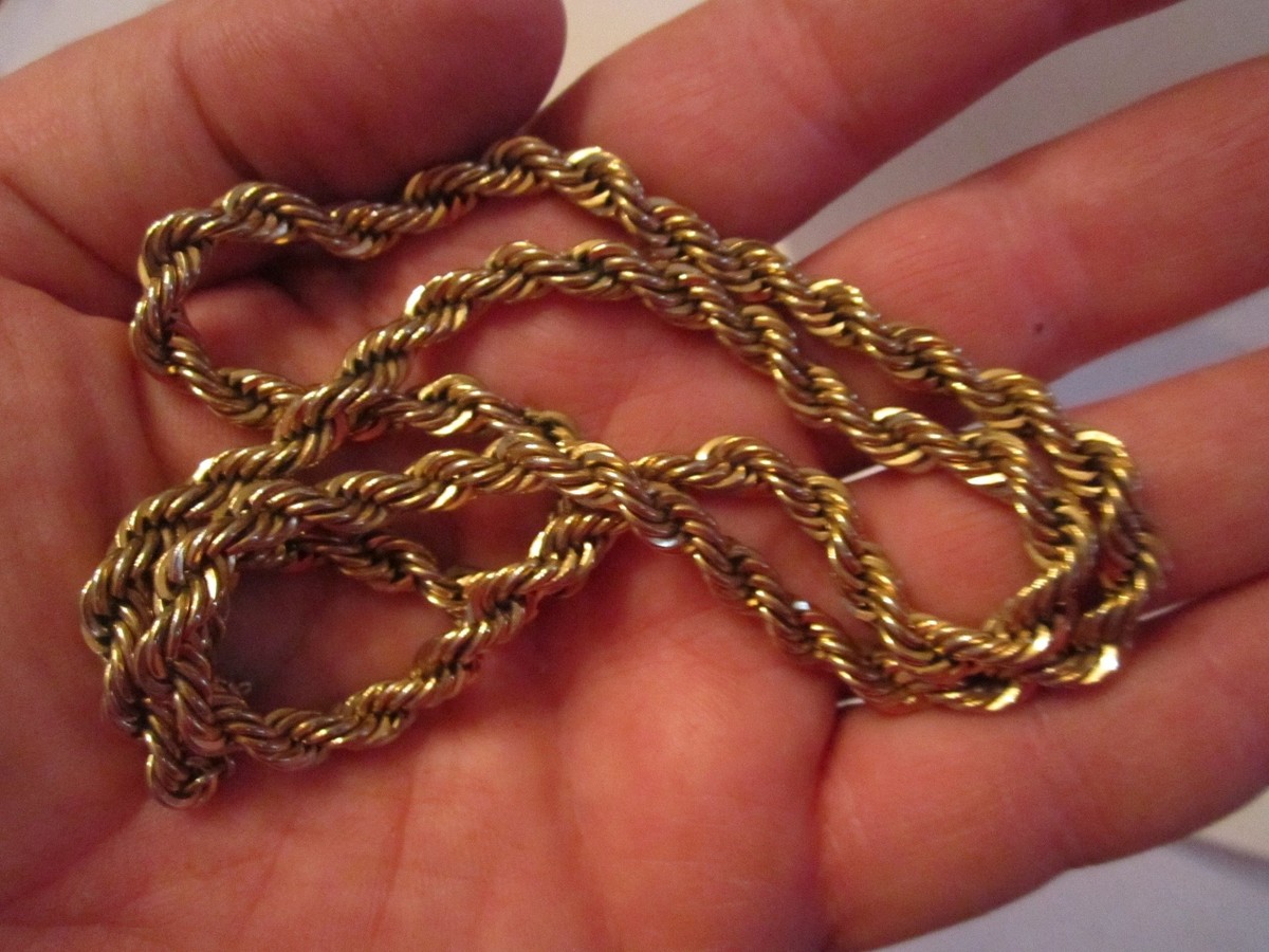 Fake Gold Rope Chain