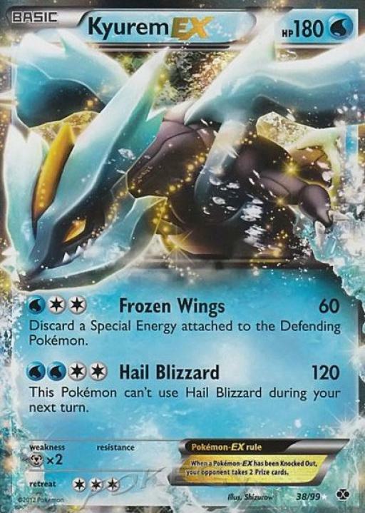 Pokemon Kyurem Ex Tin Kyurem EX (96/99) [Black & White: Next
