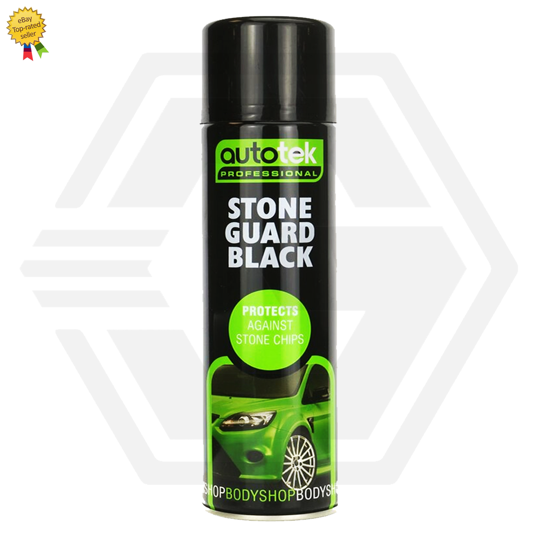 Autotek Professional Stone Guard 500ml Spray Paint - Black (AT00SGB500 ...
