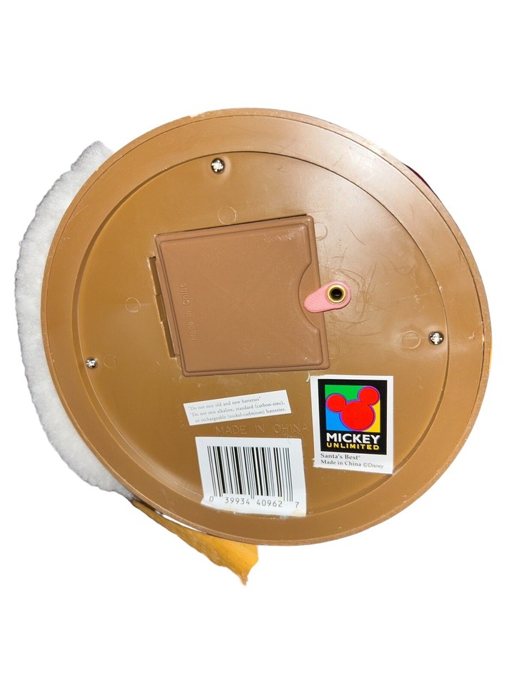 Disney Unlimited Santa's Best Christmas Mickey /Minnie Mouse ...
