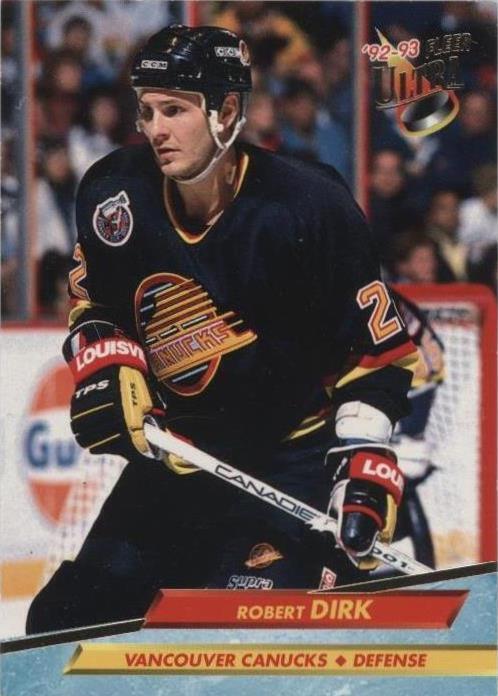 1992-93 Fleer Ultra - Robert Dirk #425 for sale online | eBay