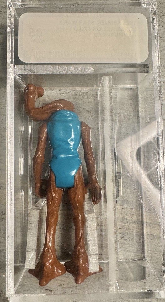 Star Wars Hammerhead AFA graded 85 NM+ vintage 1978 Action Figure ...