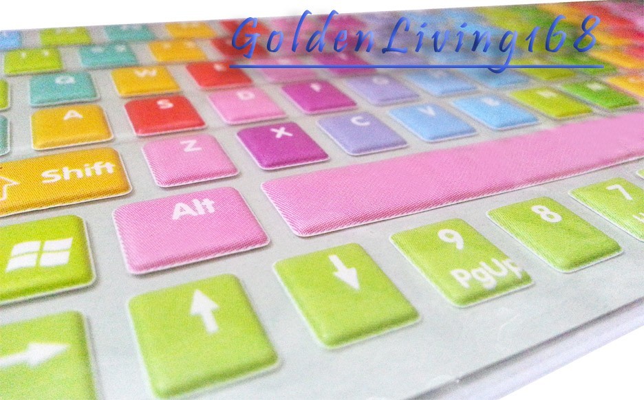 Desktop Laptop Computer Keyboard Stickers / Decals Cover Protector ...