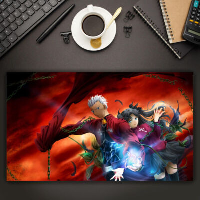 Anime Fate/Stay Night: Unlimited Blade Works Fate Seri Playmat mat CCG ...