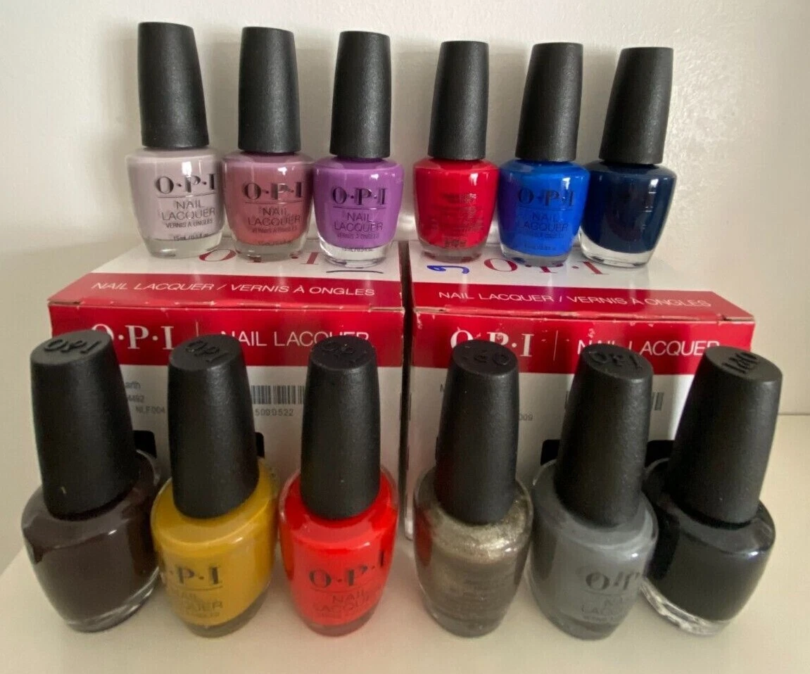 Opi Fall 2022 Swatches