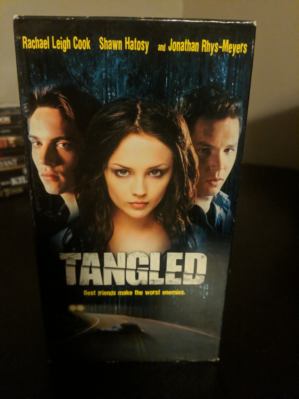 Tangled 2001 VHS Dimension Rachel Leigh Cook Horror Thriller *BUY 2 GET ...