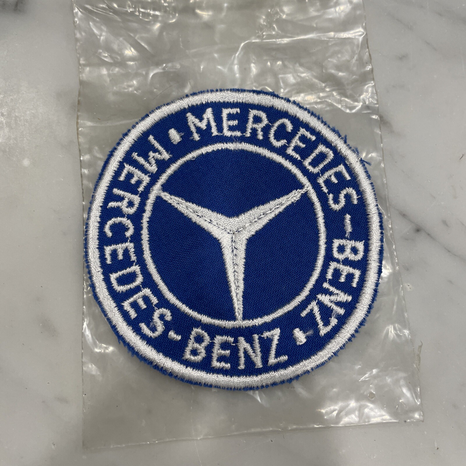 Vintage Mercedes Benz Original Dealership Embroidered Patch 1980s 3 ...